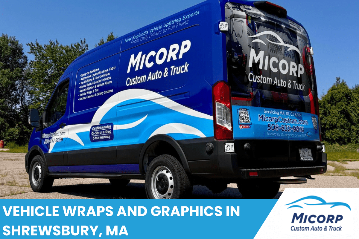 Vehicle Wraps in Chelmsford, MA | Custom Van & Fleet Graphics